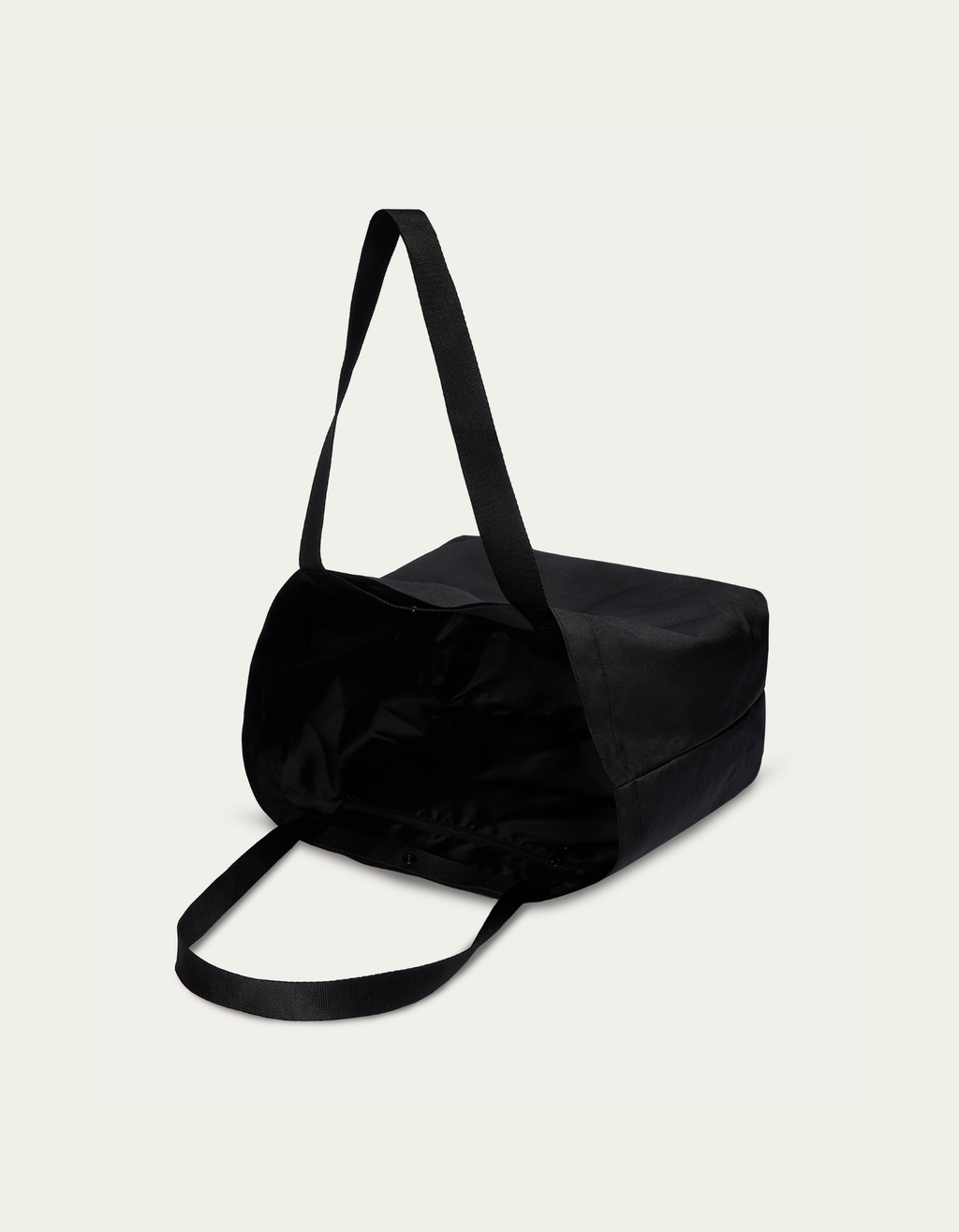 BLOCK LOGO BLACK CARRYALL TOTE BAG – Boys Get Sad Too