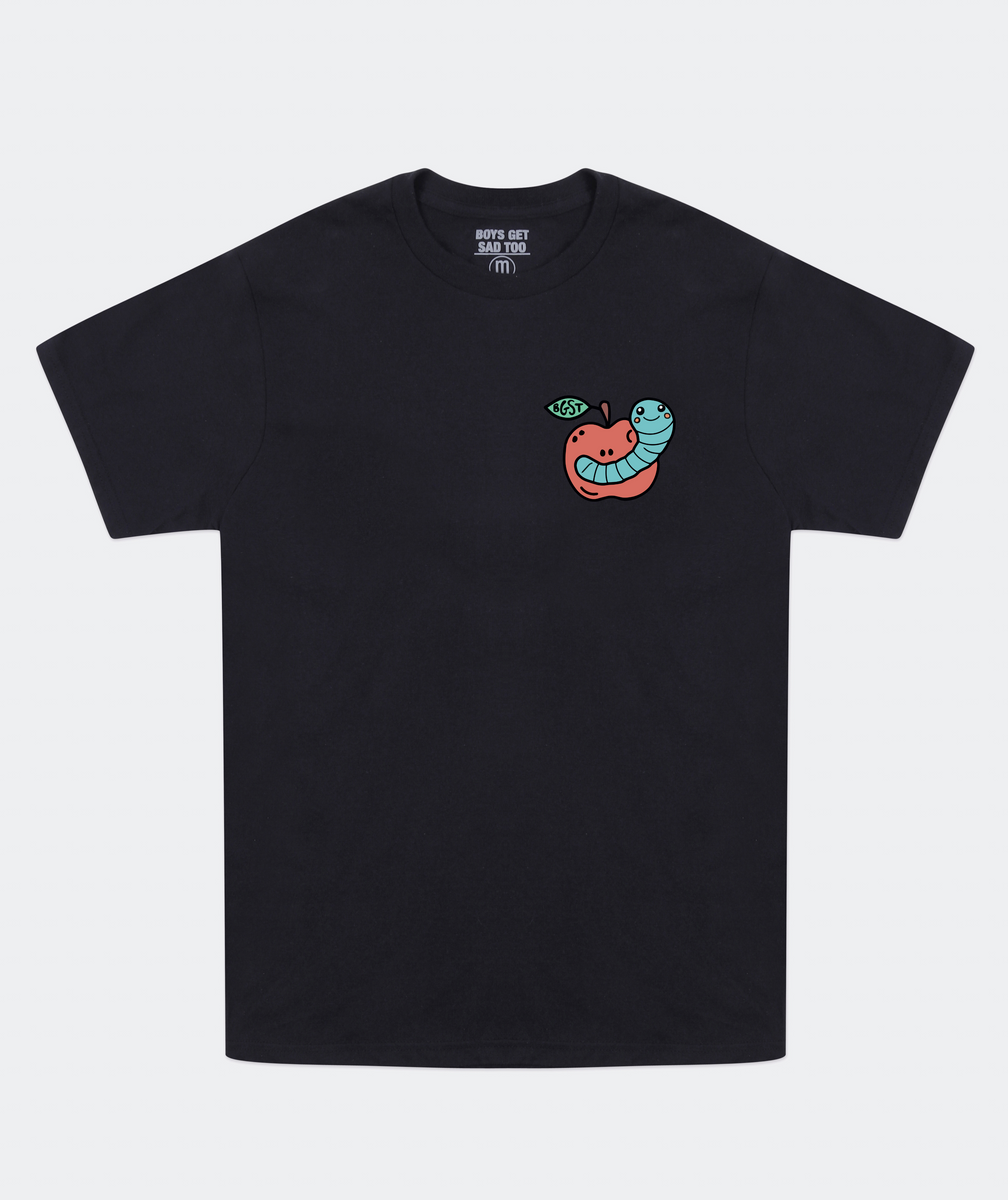SWEETEST FRUIT TEE BLACK TAL BOOKER X BOYS GET SAD TOO – Boys Get Sad Too
